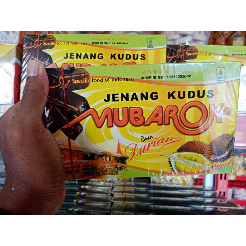 Jual Jenang Kudus Mubarok Rasa Durian | Shopee Indonesia