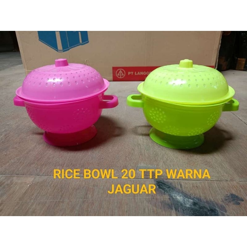Jual Rice bowl 20 tutup jaguar star warna pastel tempat nasi | Shopee ...
