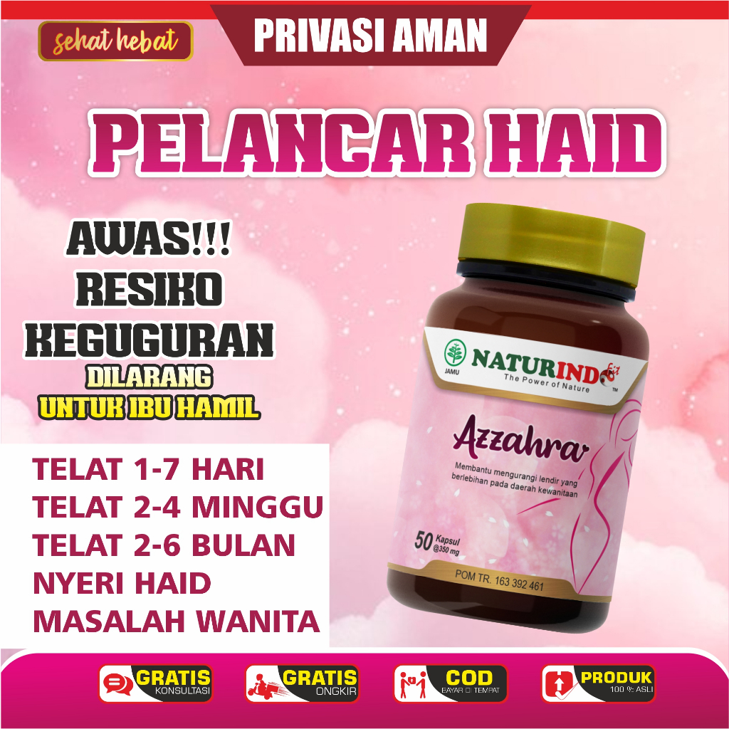 Jual Obat Telat Datang Bulan Manjakani Pelancaran Haid Pelancar Tidak ...