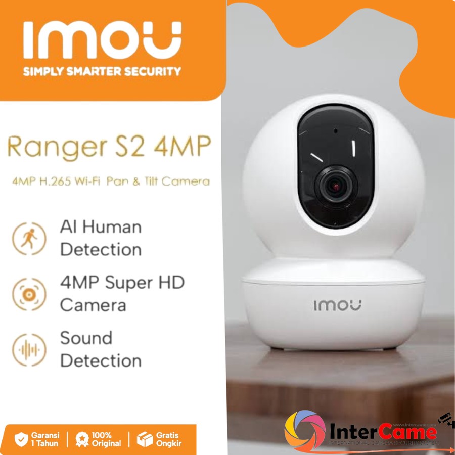 Jual Cctv Wireless Wifi Imou Ranger S2 Smartcam Super Full HD 4MP ...