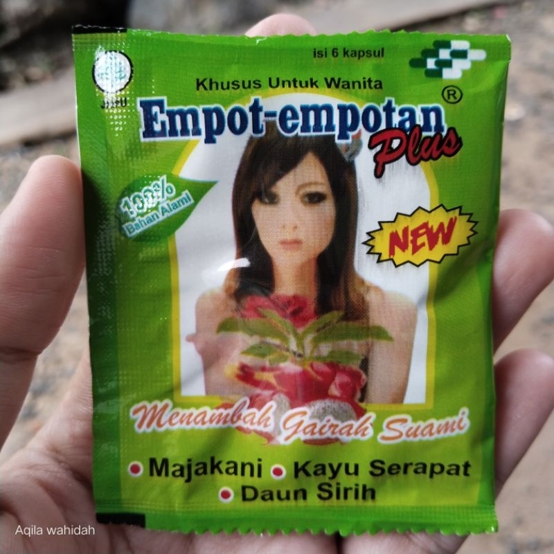 Jual Jamu Empot Kapsul Plus 1 Sachet Free Serbuk Cebok DiKemasan ...