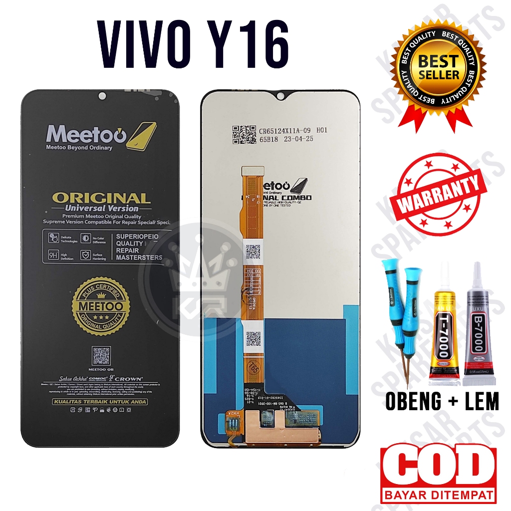 Jual Lcd Touchscreen Vivo Y16 Original Fullset OEM Quality Lcd Vivo Y16 ...