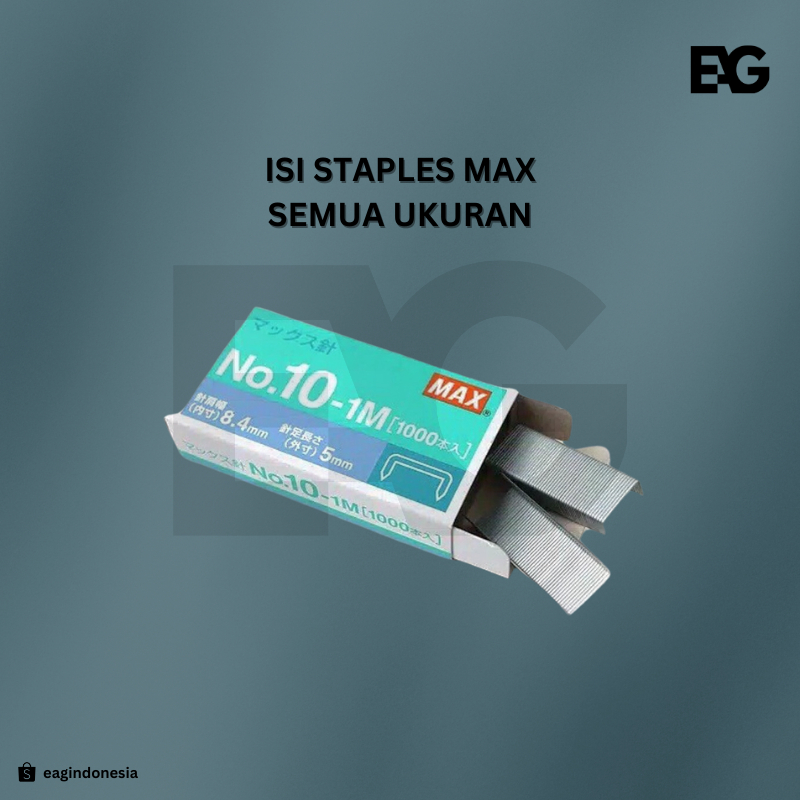 Jual EAG Market | Isi Staples MAX Semua Ukuran | Shopee Indonesia
