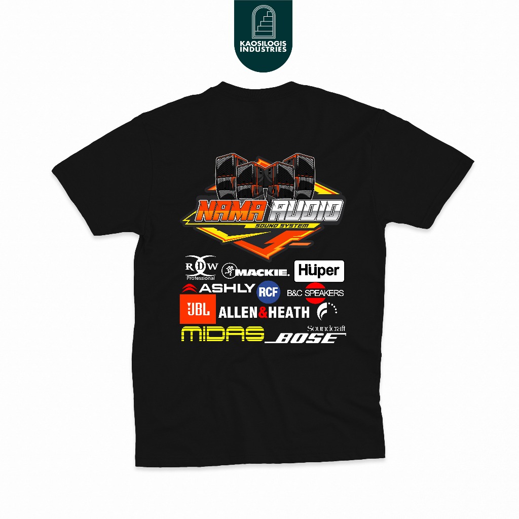 Jual Kaos Sound System Terbaru Gratis Nama Sendiri Audio Sound system ...