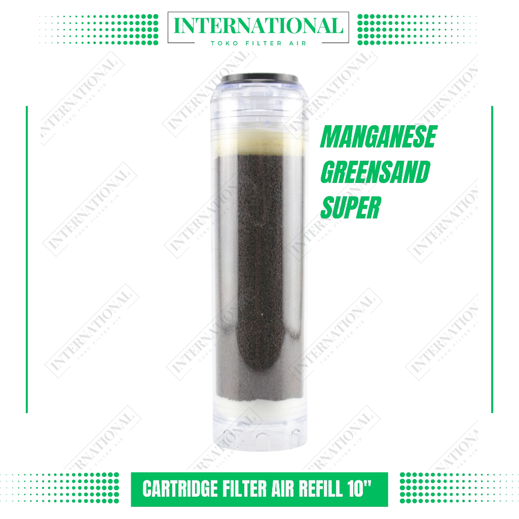 Jual Cartridge Filter Air 10 Inch Mangaese zeolite / Ferrolite ...