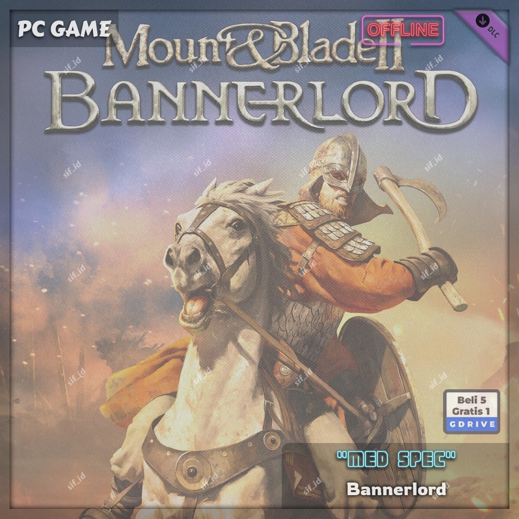 Jual Mount & Blade II Bannerlord - Mount and Blade - PC Game - Game PC ...