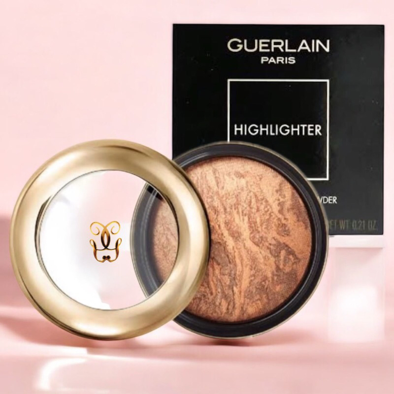 Jual Guerlain Highlighter Face Highlighting Powder Product With Box ...
