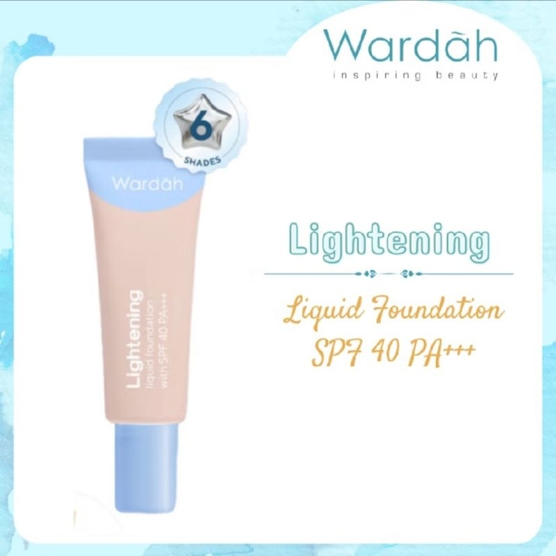 Jual WARDAH LIGHTENING LIQUID FOUNDATION 100%ORIGINAL | Shopee Indonesia