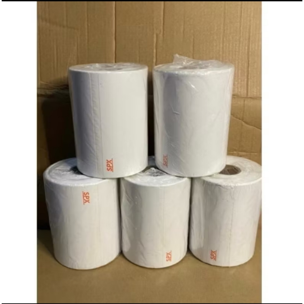 Jual Kertas Label Stiker Thermal Barcode 100X120 ISI 250 LOGO SPX | Shopee Indonesia