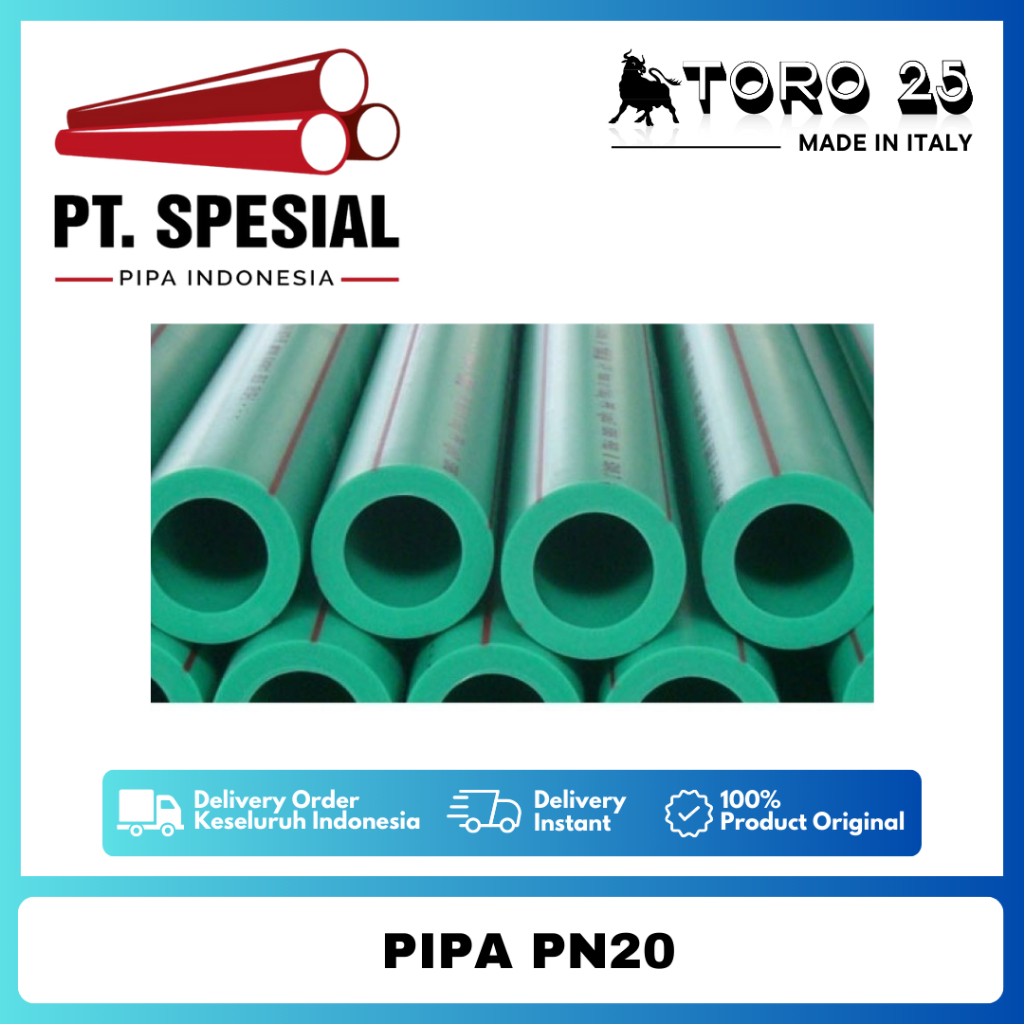 Jual Pipa PPR PN20 Air Panas Toro DN25 / Pipa PPR Toro - 05 | Shopee Indonesia