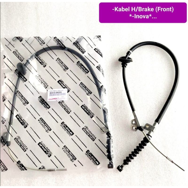 Jual Kabel Rem Tangan Depan Hand Brake Depan Toyota Innova Fortuner ...
