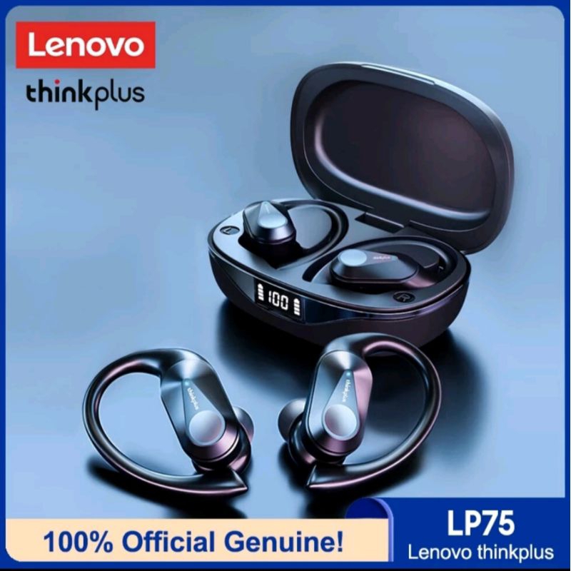 Jual Lenovo Thinkplus LP75 TWS True Wireless Stereo Earphone Bluetooth Sport | Shopee Indonesia