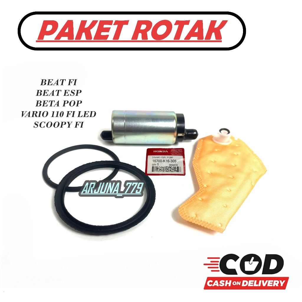 Jual Baru Sepaket Rotak Honda Beat Fi Beat Esp Beat Pop Vario 110 Fi ...