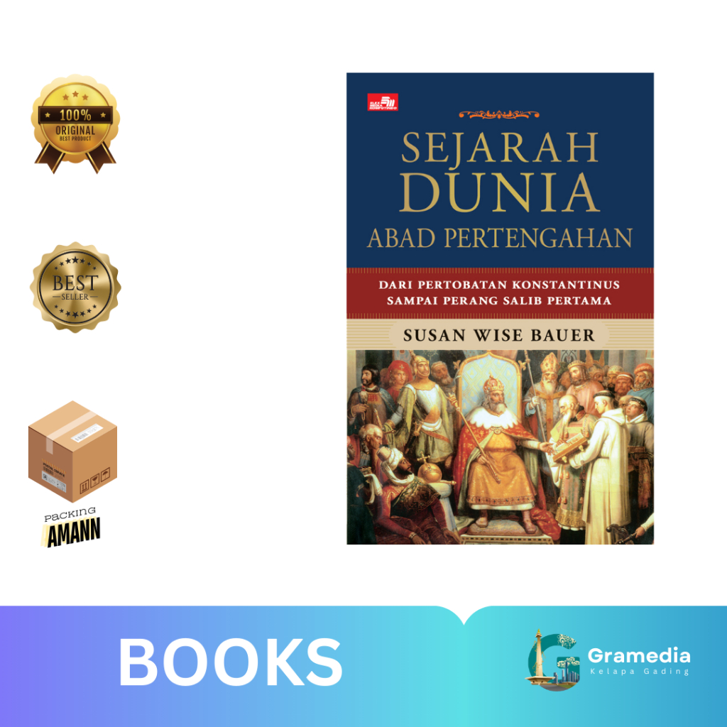 Jual Gramedia MKG - Bacaan Sejarah Dunia Abad Pertengahan - Dari Pertobatan Konstantinus Sampai ...