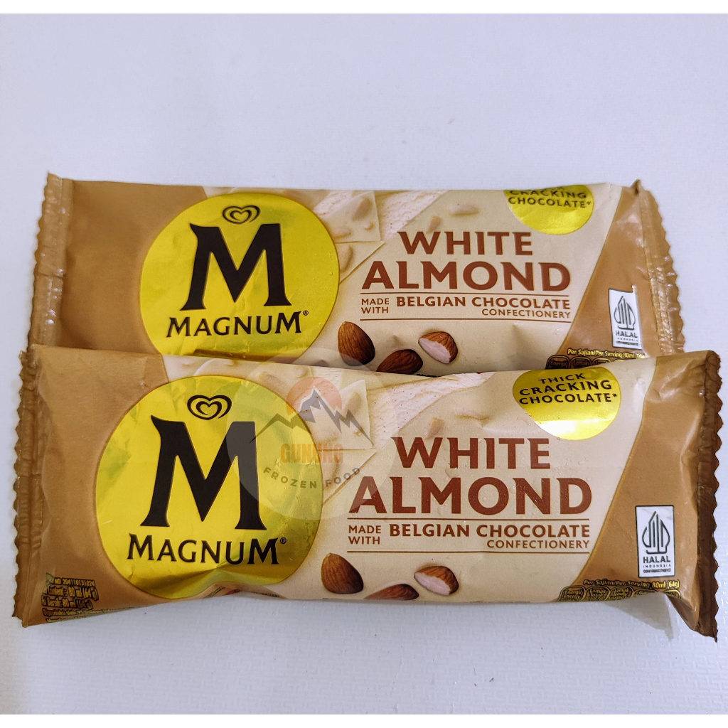 Jual Wall's Magnum White Almond 80 ml | Shopee Indonesia