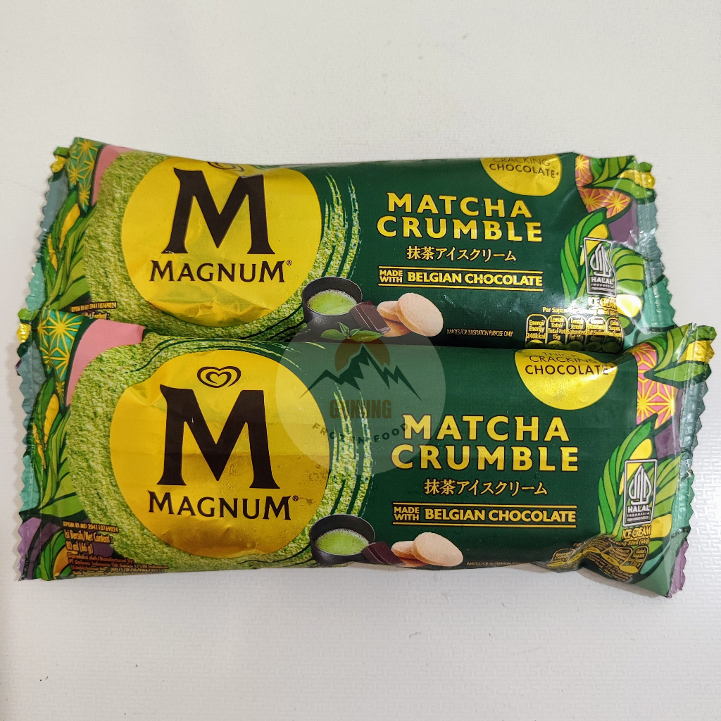 Jual Wall's Magnum Matcha Crumble 80 ml | Shopee Indonesia