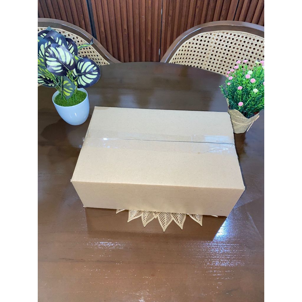 Jual BOX POLOS/KARTON BOX_LAPISAN BOX_(KARTON BOX) | Shopee Indonesia