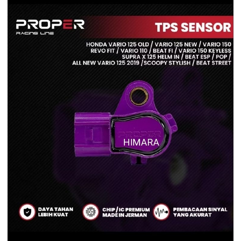Jual SENSOR TPS PROPER HONDA VARIO 125/150/110_BEAT FI ESP/POP/STREET ...