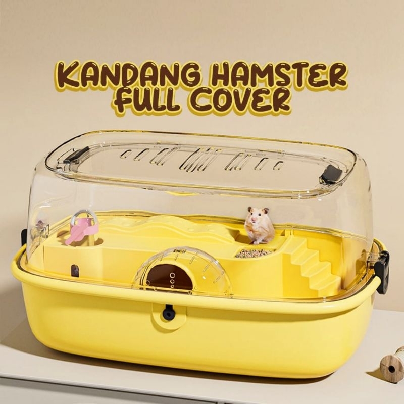 Jual KANDANG HAMSTER JUMBO FULLSET MODEL KOTAK PREMIUM | Shopee Indonesia
