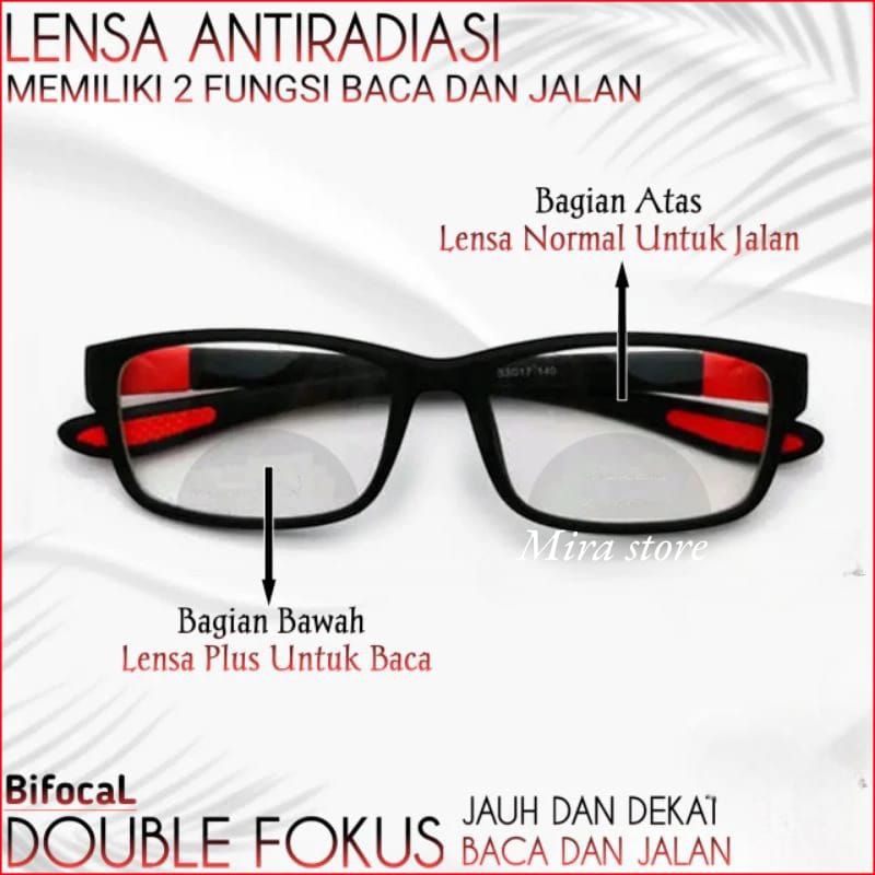 Jual Kacamata Lensa Anti Radiasi Lensa Baca dan Jalan Frame Lentur ...