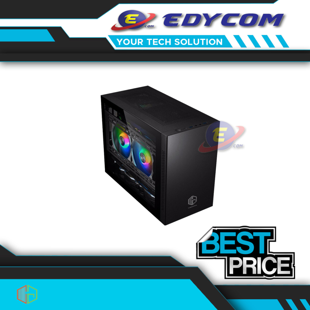 Jual Cube Gaming AXEL Tempered Glass Version - mATX Gaming Case ...