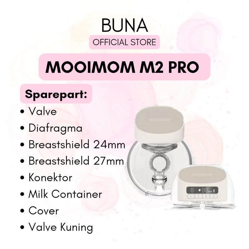 Jual SPAREPART POMPA ASI MOOIMOM M2 PRO | Shopee Indonesia