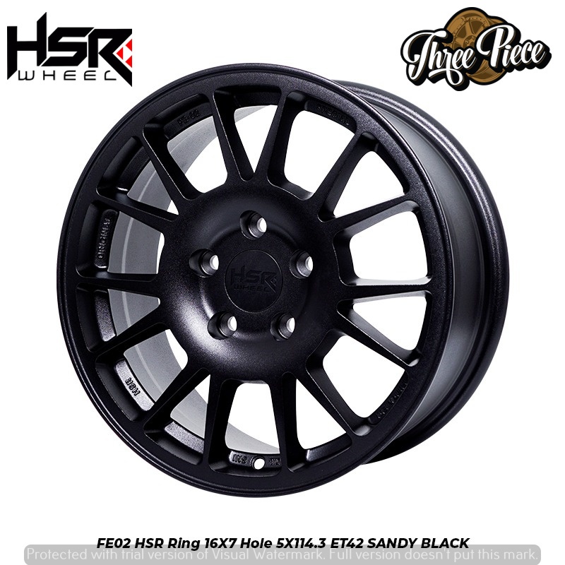 Jual Velg Mobil HSR FE02 R16 untuk Innova Ertiga Xpander Serena Mazda3 Rush Terios | Shopee ...