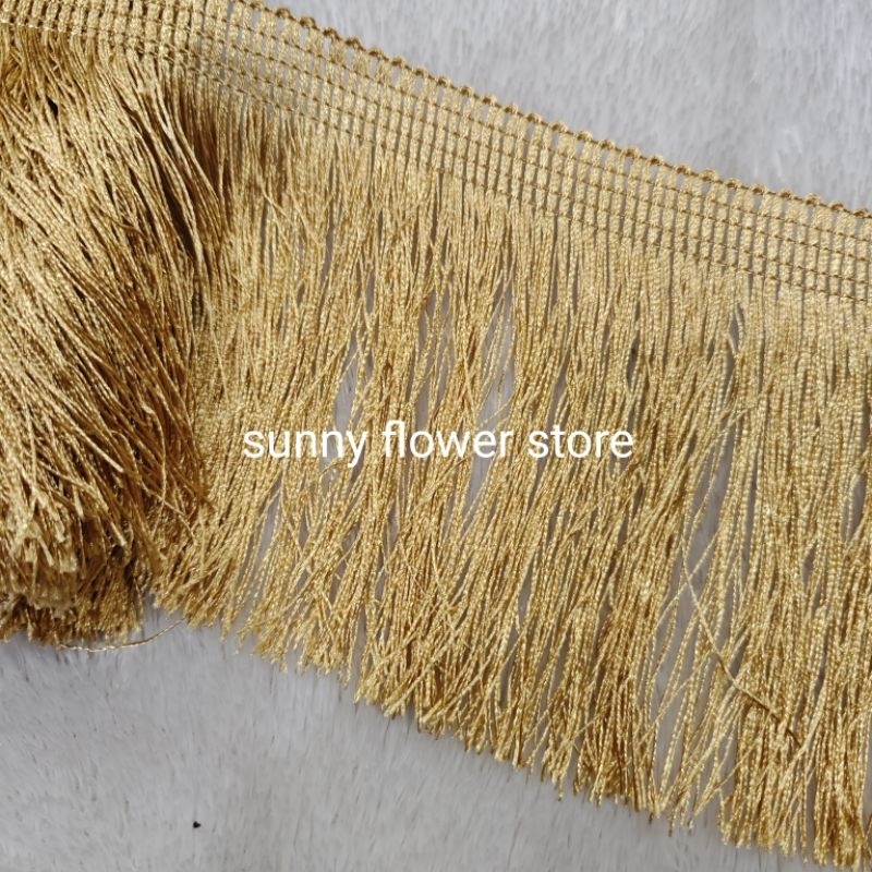 Jual renda rumbai /rumbai tali tambang meteran | Shopee Indonesia