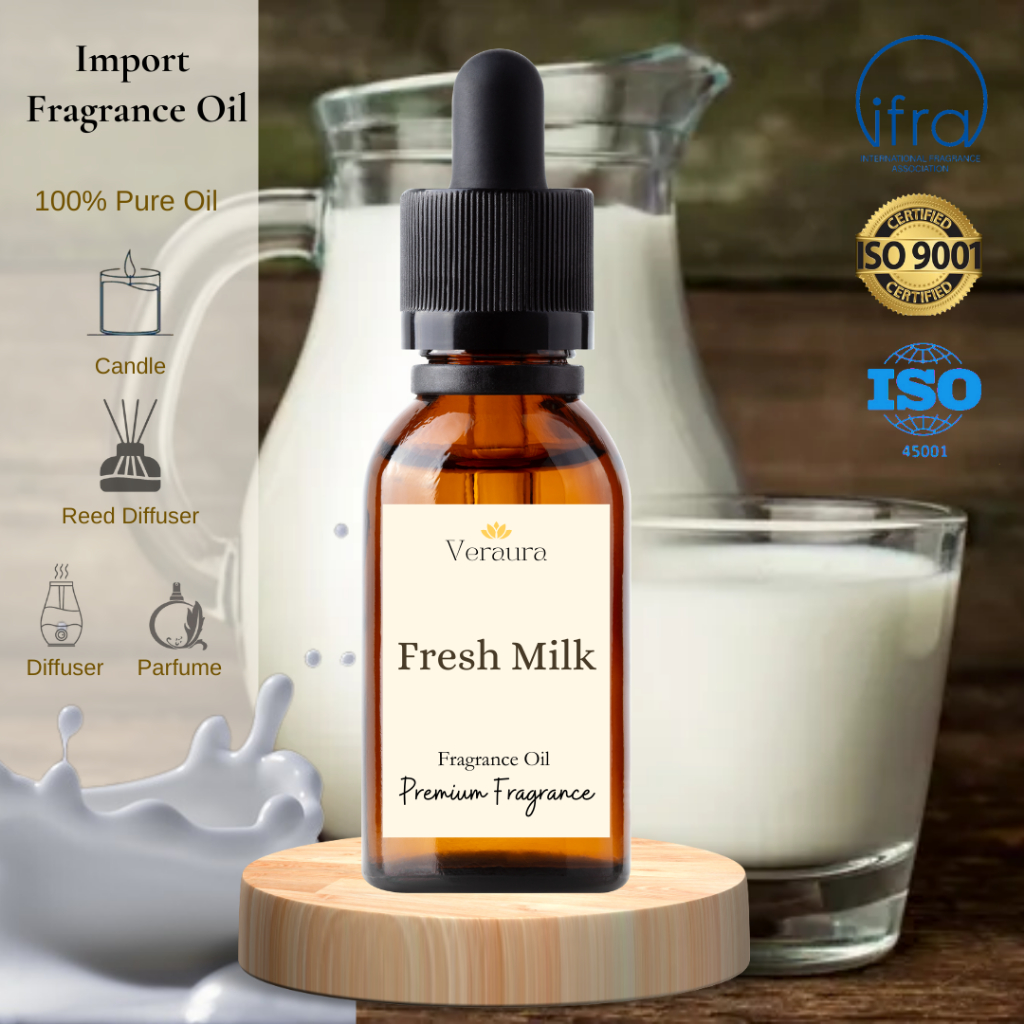 Jual Import Fragrance Oil Fresh Milk | Candle | Diffuser | Parfum ...