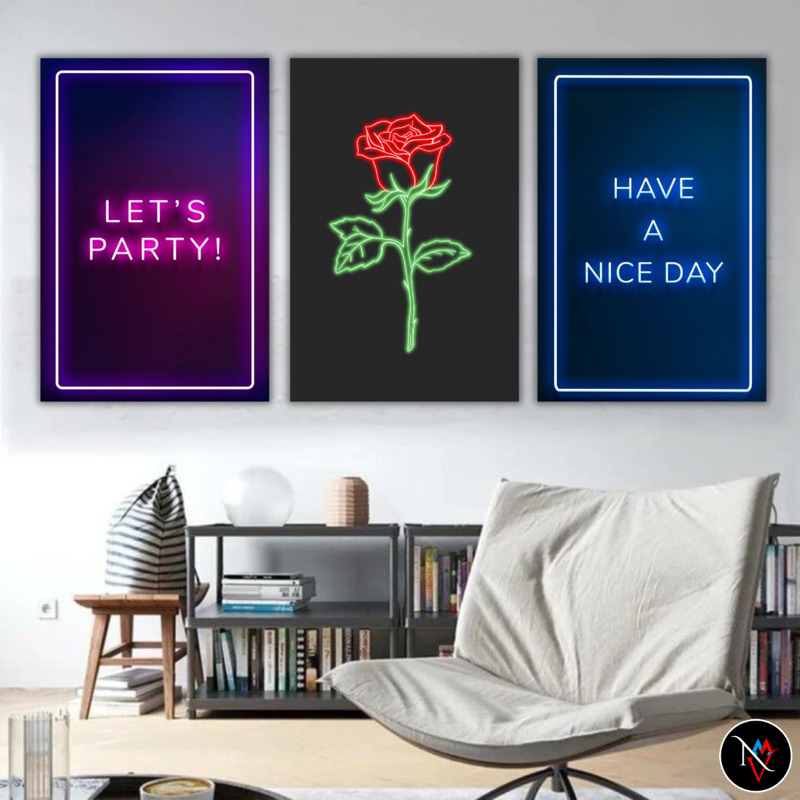 Jual DEKORASI DINDING HIASAN KAMAR NEON KEREN AESTHETIC (20×30 ...