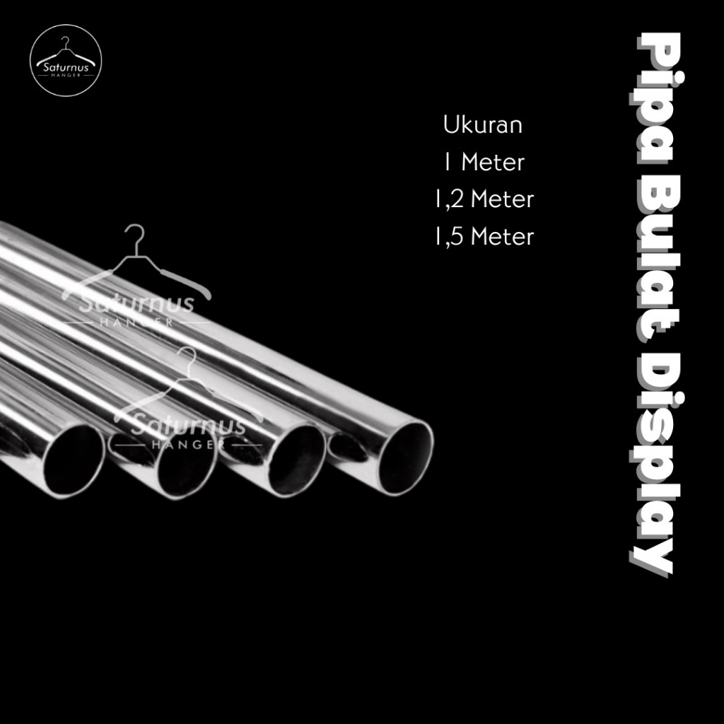 Jual Pipa Bulat Besi Jemuran Besi Gordeng Display Toko Besi Gantungan ...