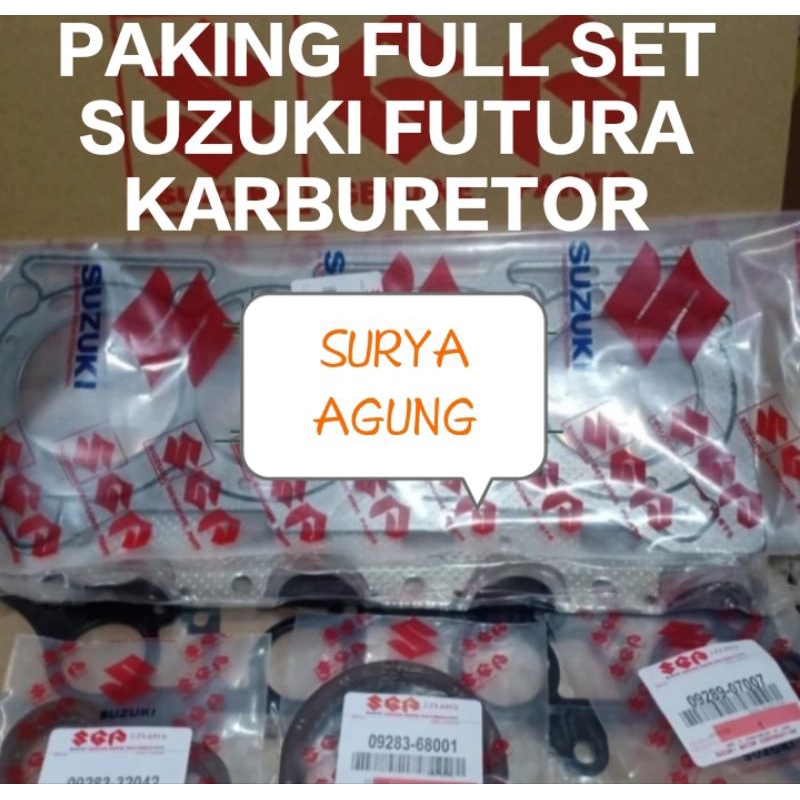 Jual PAKING FULL SET MOBIL SUZUKI FUTURA KARBURATOR HARGA SET | Shopee Indonesia