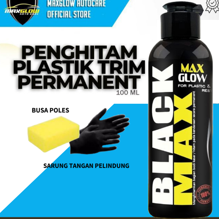 Jual ADV Pro Black Max Magic Penghitam Body Dasboard Motor Mobil 100ml ...