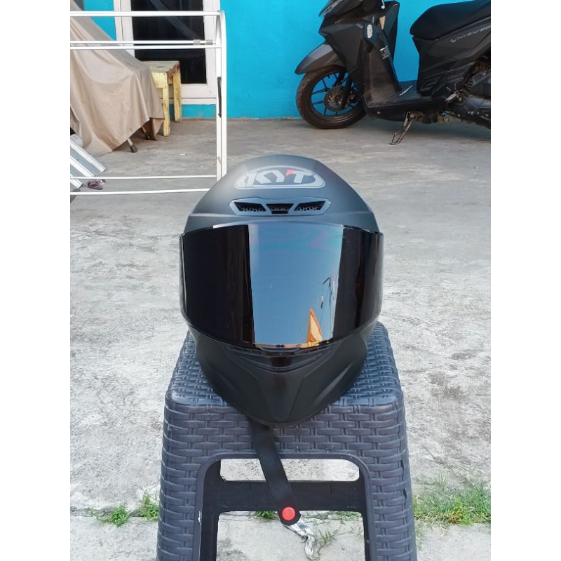 Jual HELM KYT TT COURSE TTC HITAM DOFF | Shopee Indonesia