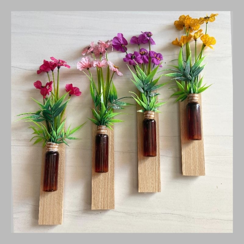 Jual Rumput Anggrek Hiasan Dinding Aesthetic Minimalis Bunga Artificial ...