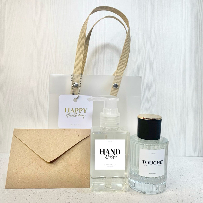 Jual Hampers Tas Mika Doff Room& Linen Spray 50ml + Hand Wash 100ml ...