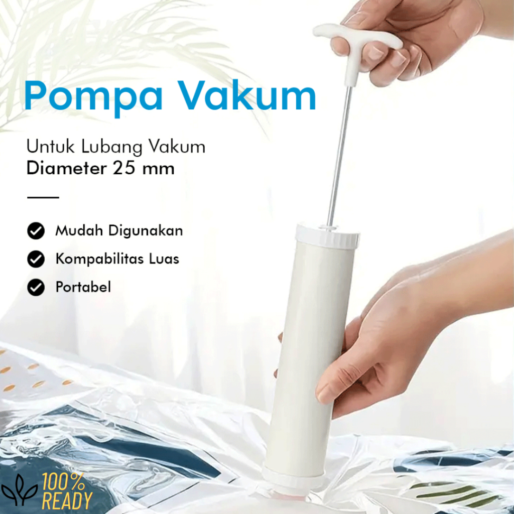 Jual Vacuum Air Hand Pump Pompa Tangan Plastik Vakum / Vacum Pakaian ...