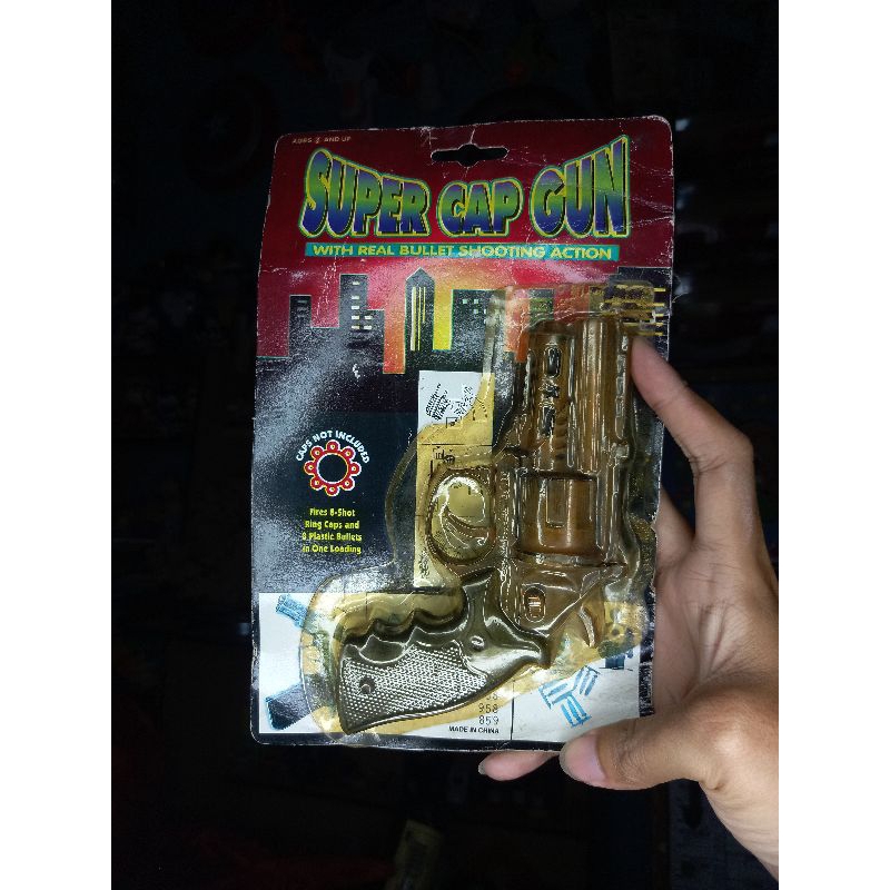 Jual Super Cap Gun B Jadul mainan | Shopee Indonesia