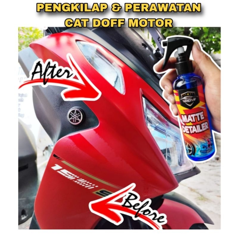 Jual Pengkilap body motor doff/Matte detailer/perawatan cat doff ...