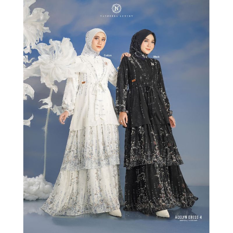 Jual ACELYN DRESS STYLE 4 by NADHEERA LUXURY | Shopee Indonesia