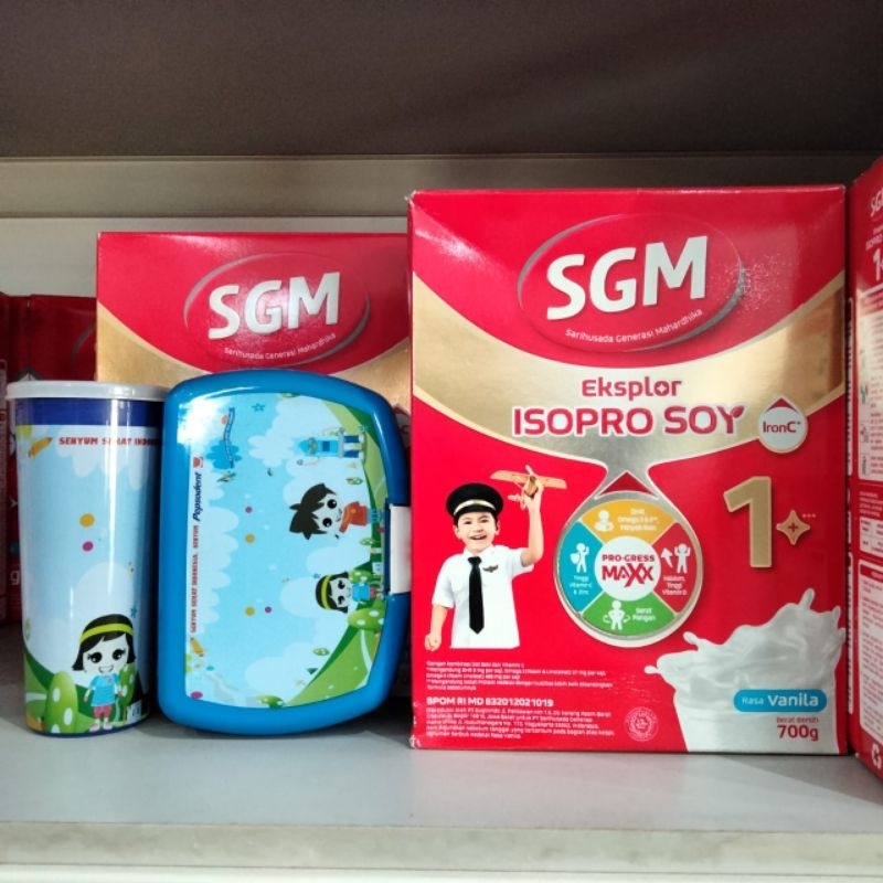 Jual Susu SGM SOYA 2pcs FREE LUNCH BOX DAN TUMBLER | Shopee Indonesia