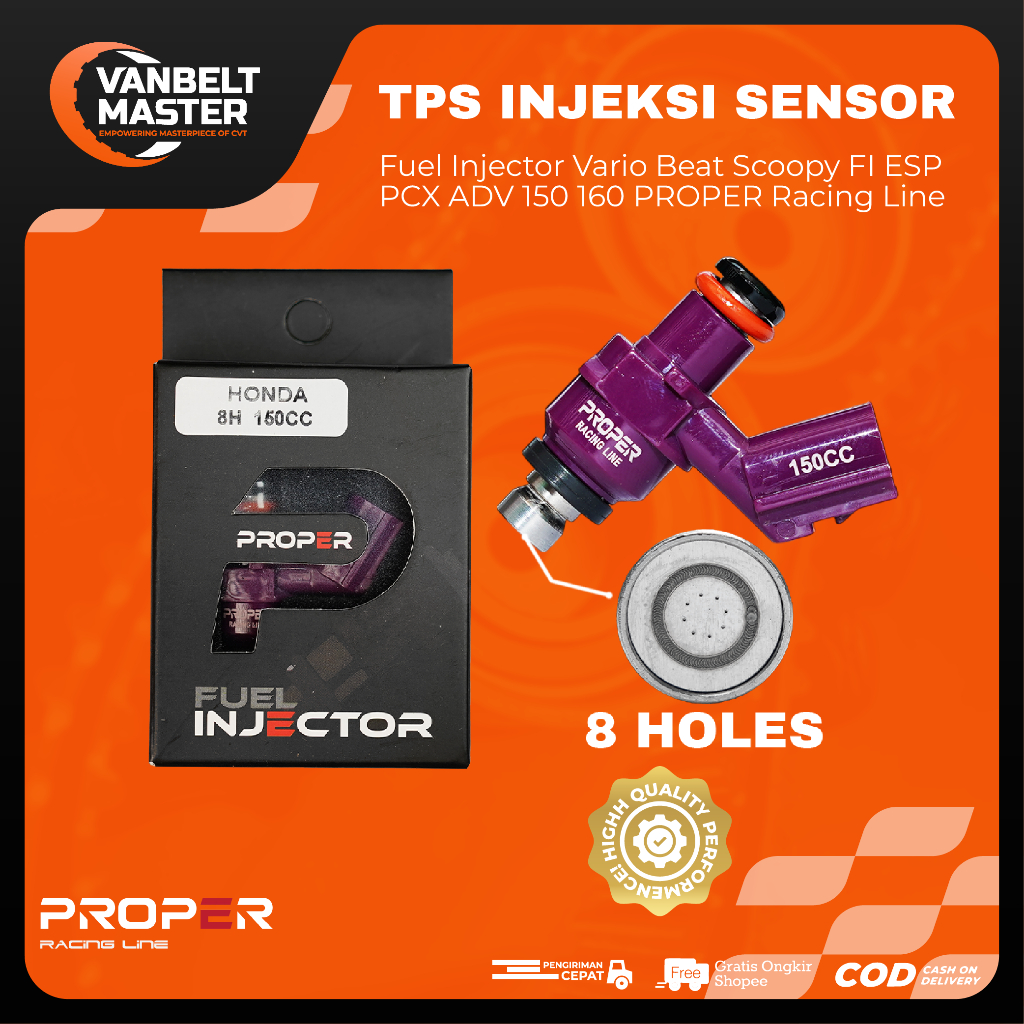 Jual Injektor Injector Honda Vario Beat Scoopy PCX Genio Sonic 160 ...