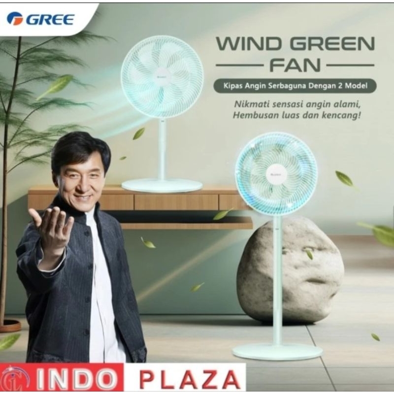 Jual KIPAS ANGIN GREE BERDIRI 2 IN 1 GCF-12iGN 12 inch / CGF-14iGN 14 ...