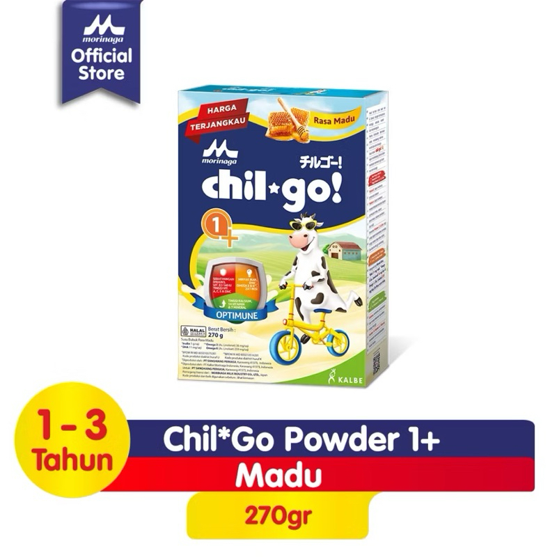Jual ChilGo Powder 1+ Madu 270g Susu Bubuk dukung Tumbuh Kembang Anak | Shopee Indonesia