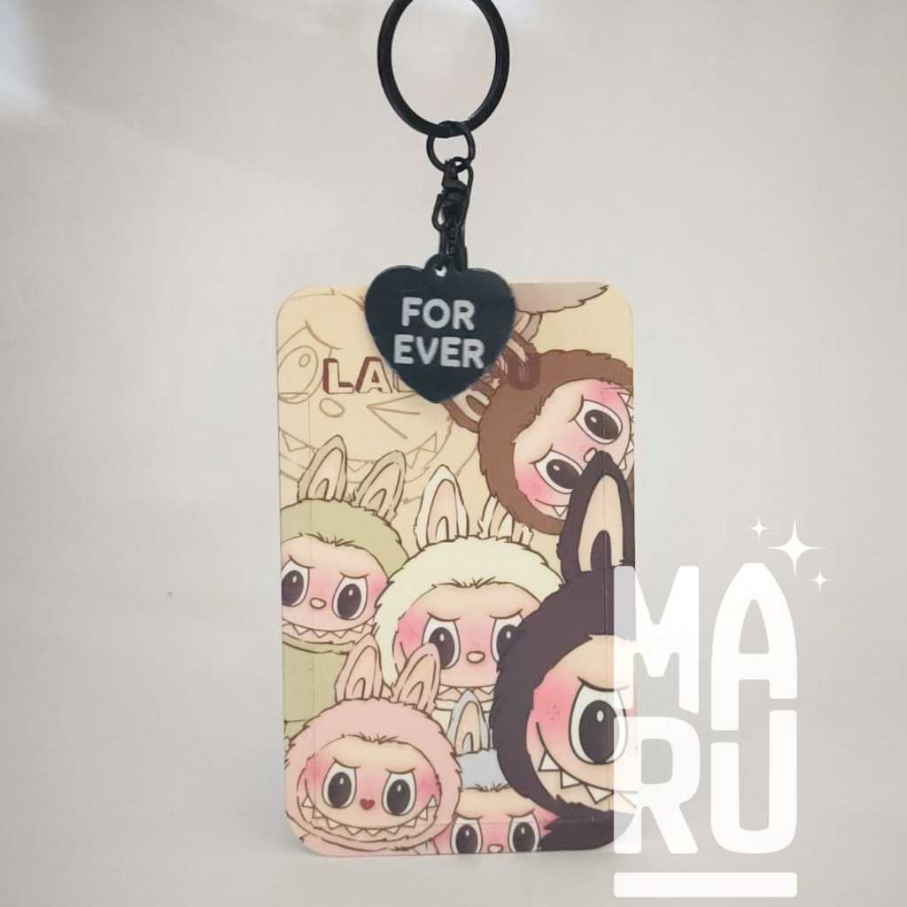 Jual Gantungan Kunci Name Tag Labubu Premium Kawaiii | Shopee Indonesia