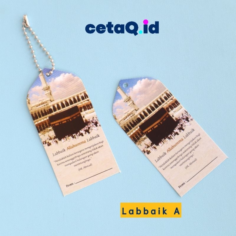 Jual Hang Tag Haji Umrah / Souvenir Hajj Umroh / Handtag Tasyakuran ...