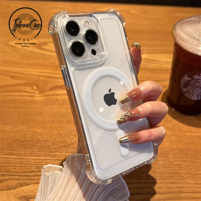 Jual New !!! Case Magsafe Acrylic Airbag Clearcase Anti Kuning - Anti Shock-proof Casing Pro ...