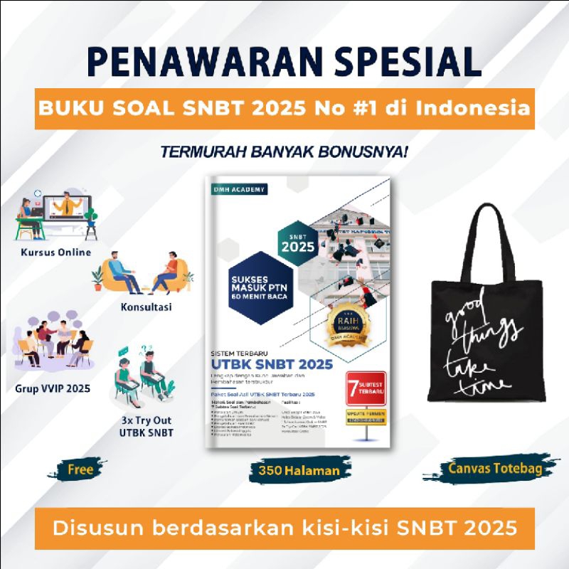 Jual Buku UTBK SNBT Tahun 2025 & Pembahasan - Ujian Masuk PTN | Shopee Indonesia