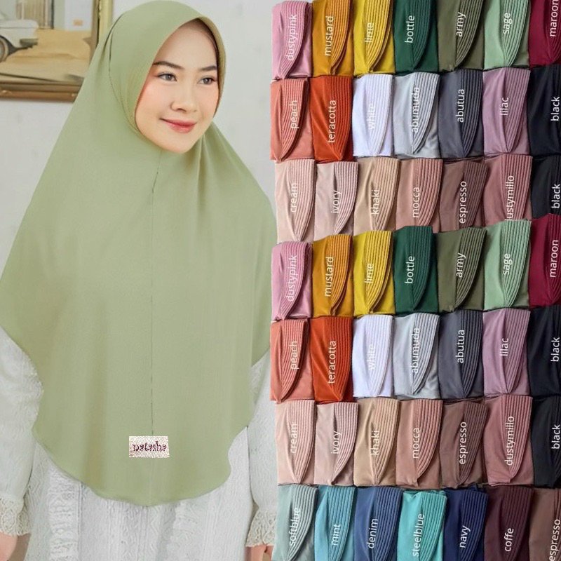 Jual BERGO HAMIDAH SIZE L JUMBO JERSEY ZOYA TEBAL PREMIUM LABEL MOVEN BY NATASHA HIJAB | Shopee ...