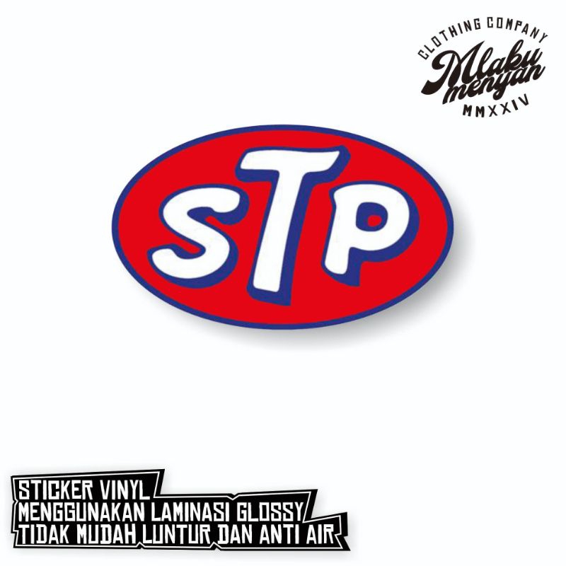 Jual sticker stp / sticker vintage / sticker motor custom / sticker ...